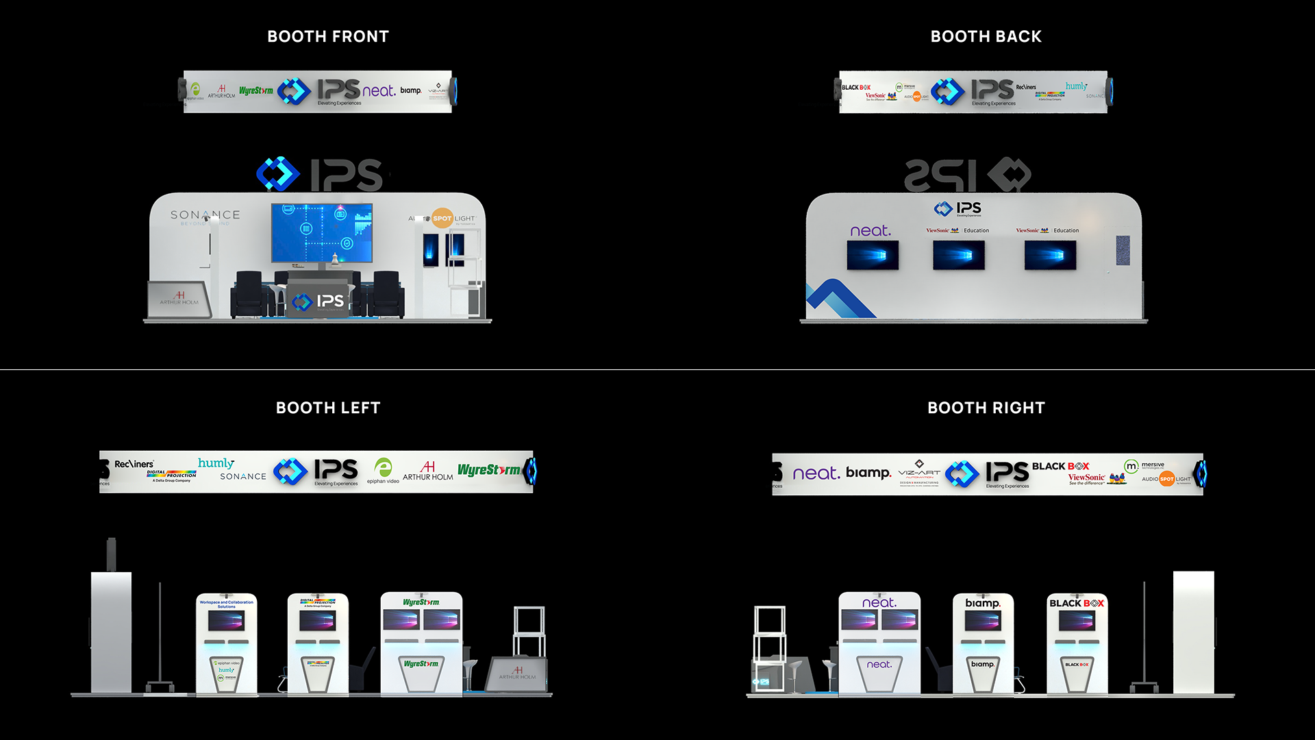 IPS Booth | 3D Exhibition - amalucka